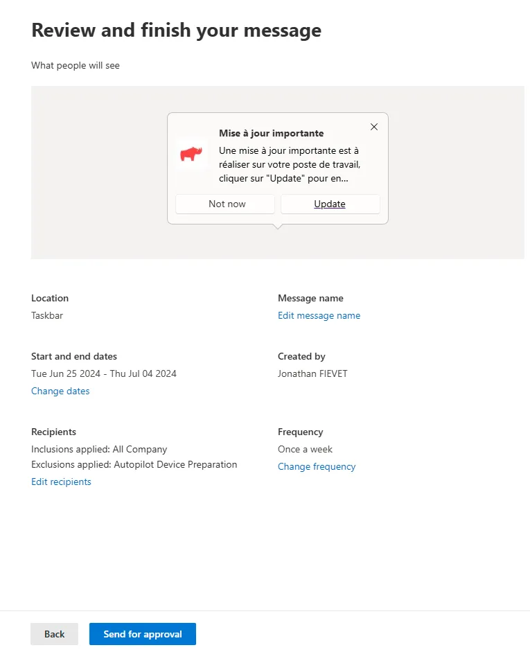 Tout savoir sur Organizational Messages dans Office 365