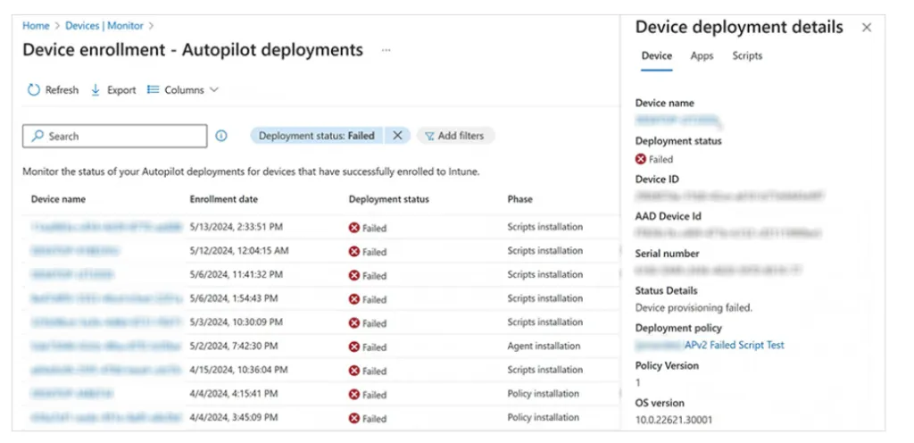 Autopilot V2 et Windows Autopilot Device Preparation