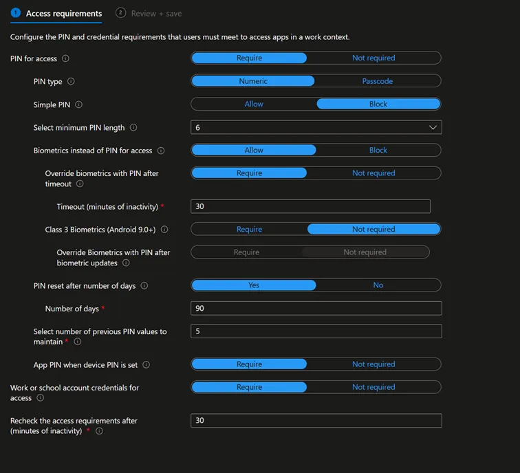 App Protection Policy dans Intune : comment ça fonctionne