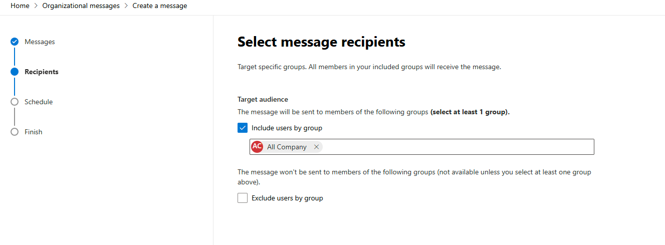 Tout savoir sur Organizational Messages dans Office 365