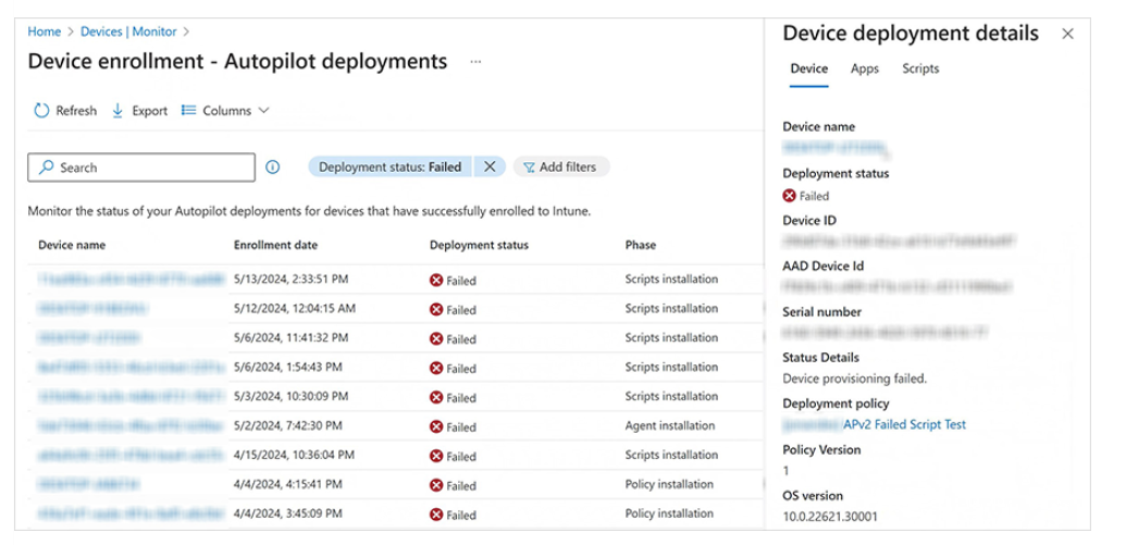 Autopilot V2 et Windows Autopilot Device Preparation