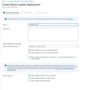 Plan de migration de Windows 10 vers Windows 11
